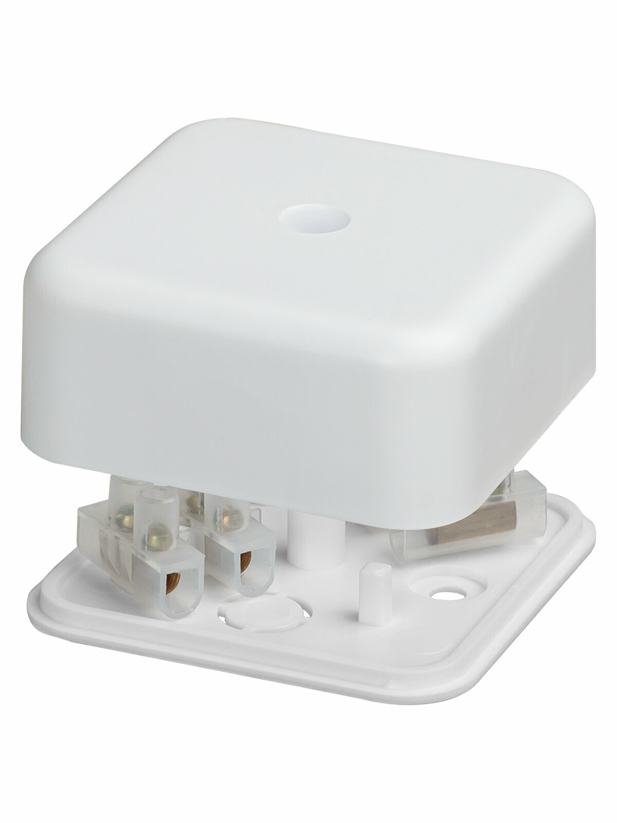 Набор Коробка распаячная КР 50х50х20 ОП с клем. колодкой белая IP40 TDM {SQ1401-0202} 10 шт