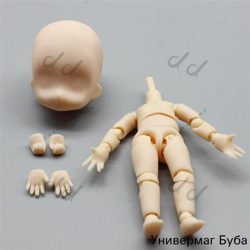 Кукла "OB Doll", силикон, съёмные руки и ноги, бежевая, 200 гр — фото 1