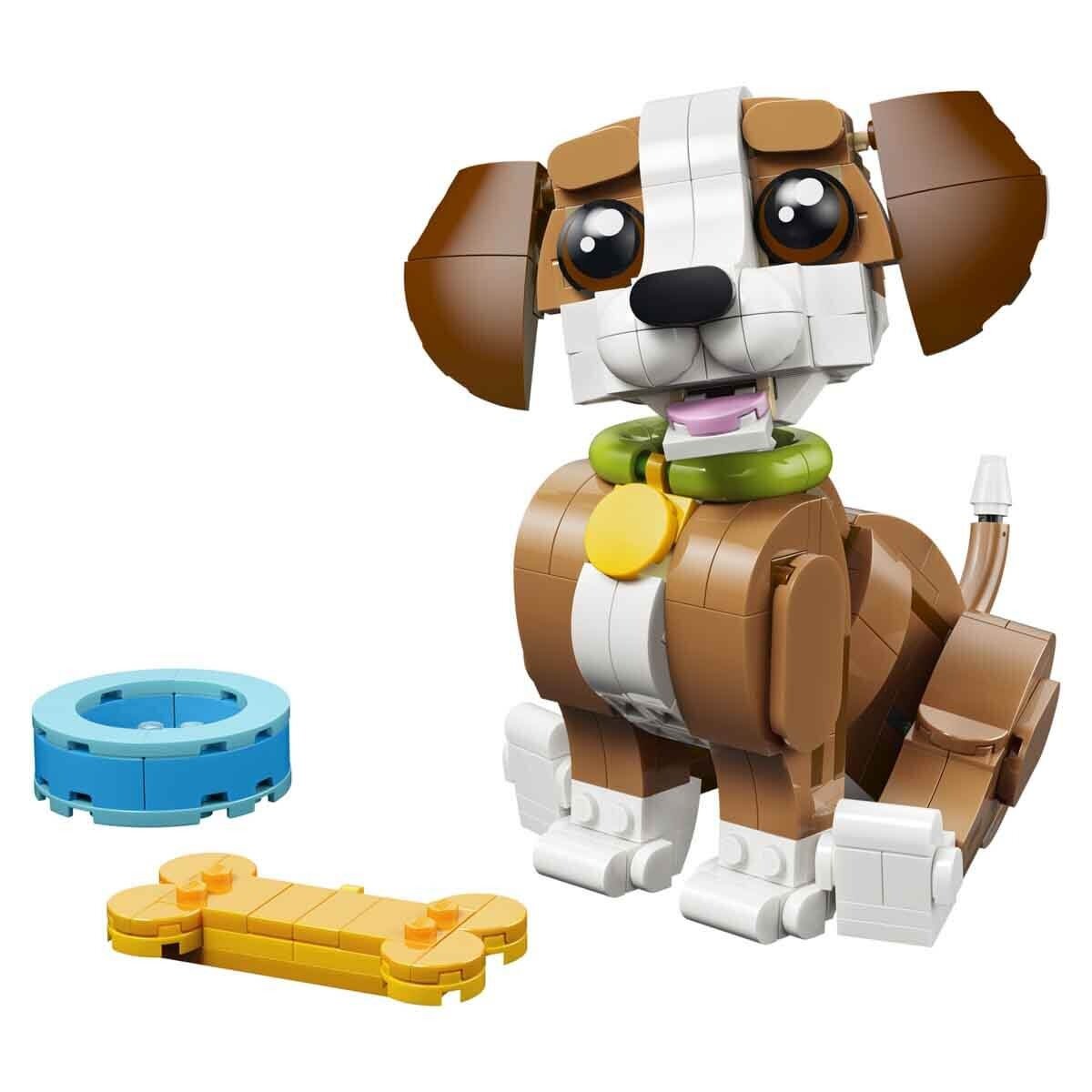 Конструктор LEGO Creator 31382 Милые животные: игривый щенок 3 в 1, 336 дет. — фото 1