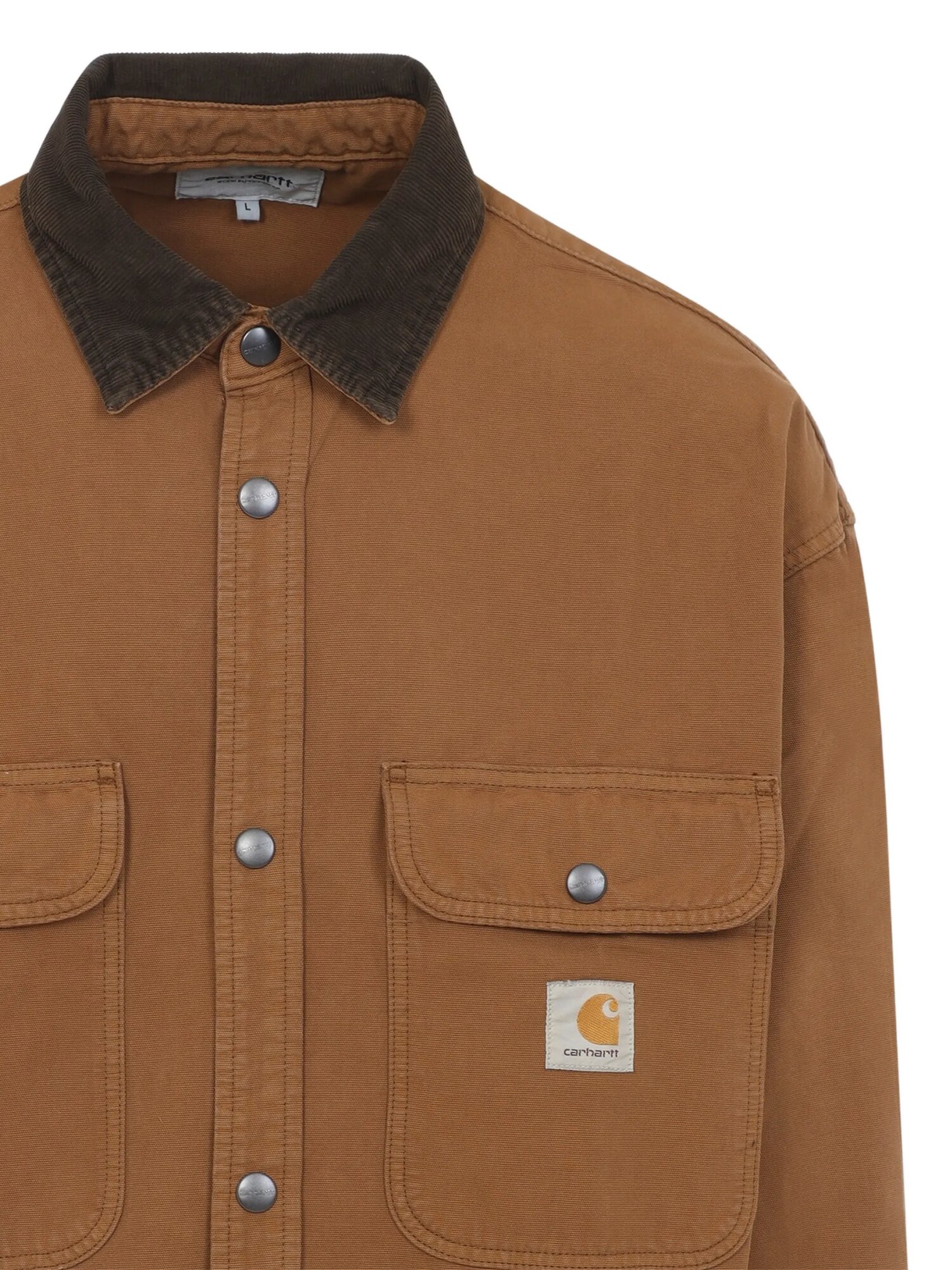 Куртка Carhartt WIP Long-sleeves jacket, размер L, коричневый — фото 1