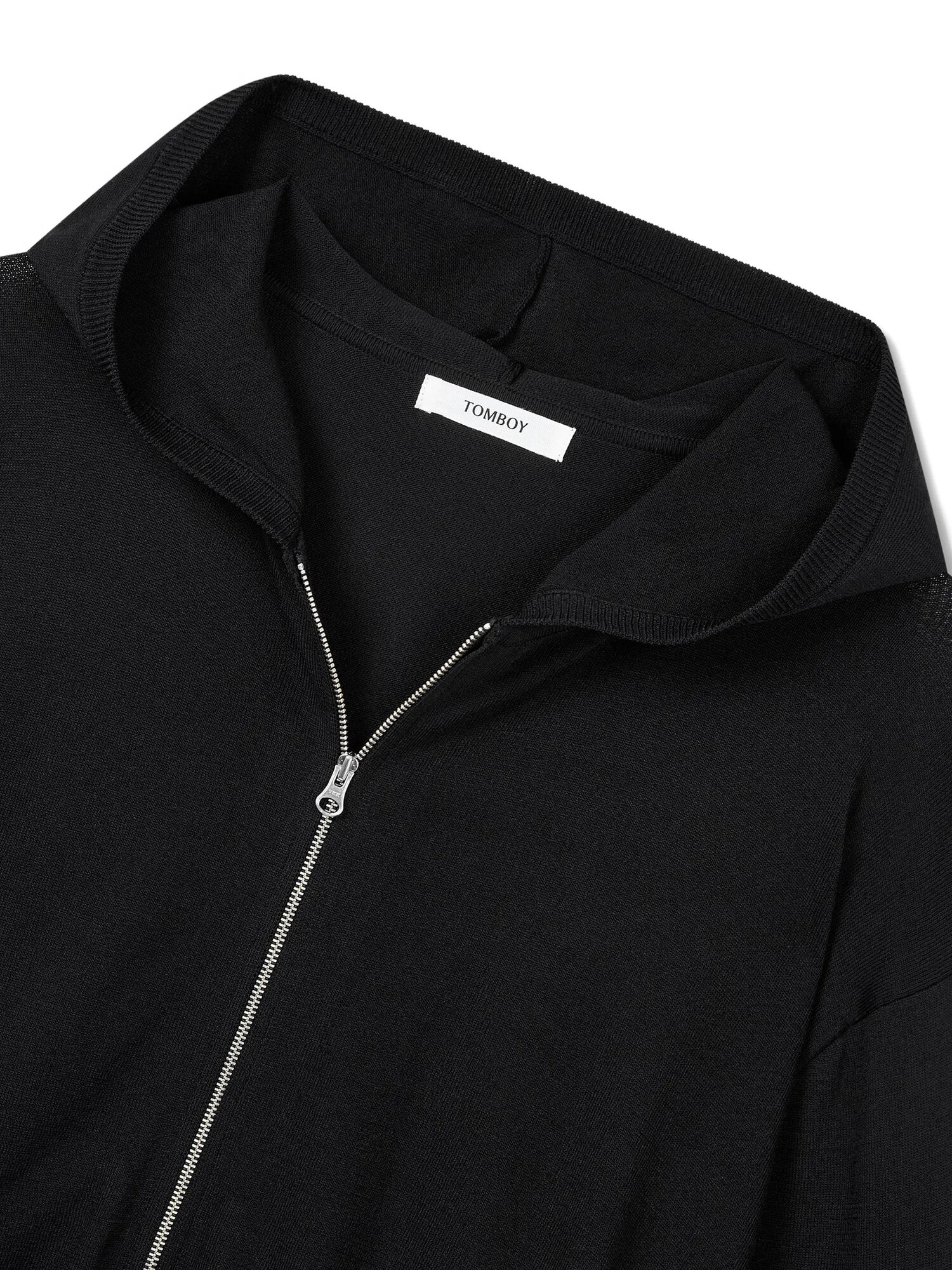 Топ STUDIO TOMBOY Hooded top, размер OneSize, черный — фото 1
