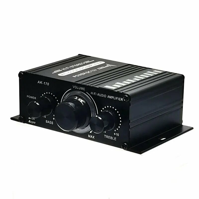 Любой-Усилитель мощности FM-радио Мини-усилитель 400 Вт Hifi Mini Audio Усилитель Аудиоусилитель Ak170