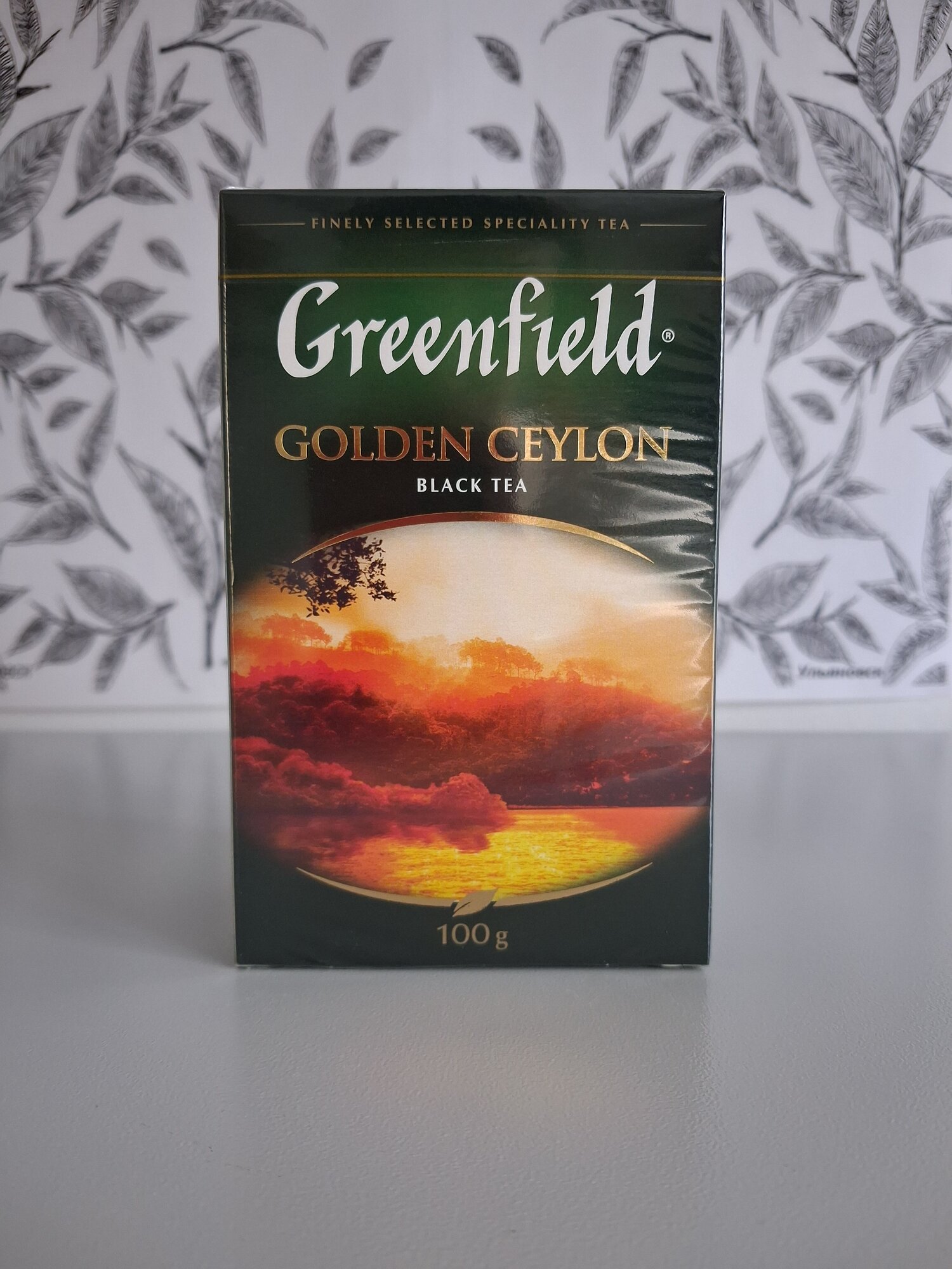 Чай Чёрный Байховый Цейлонский Greenfield Golden Ceylon (Гринфилд Голден Цейлон) Крупнолистовой, 100гр