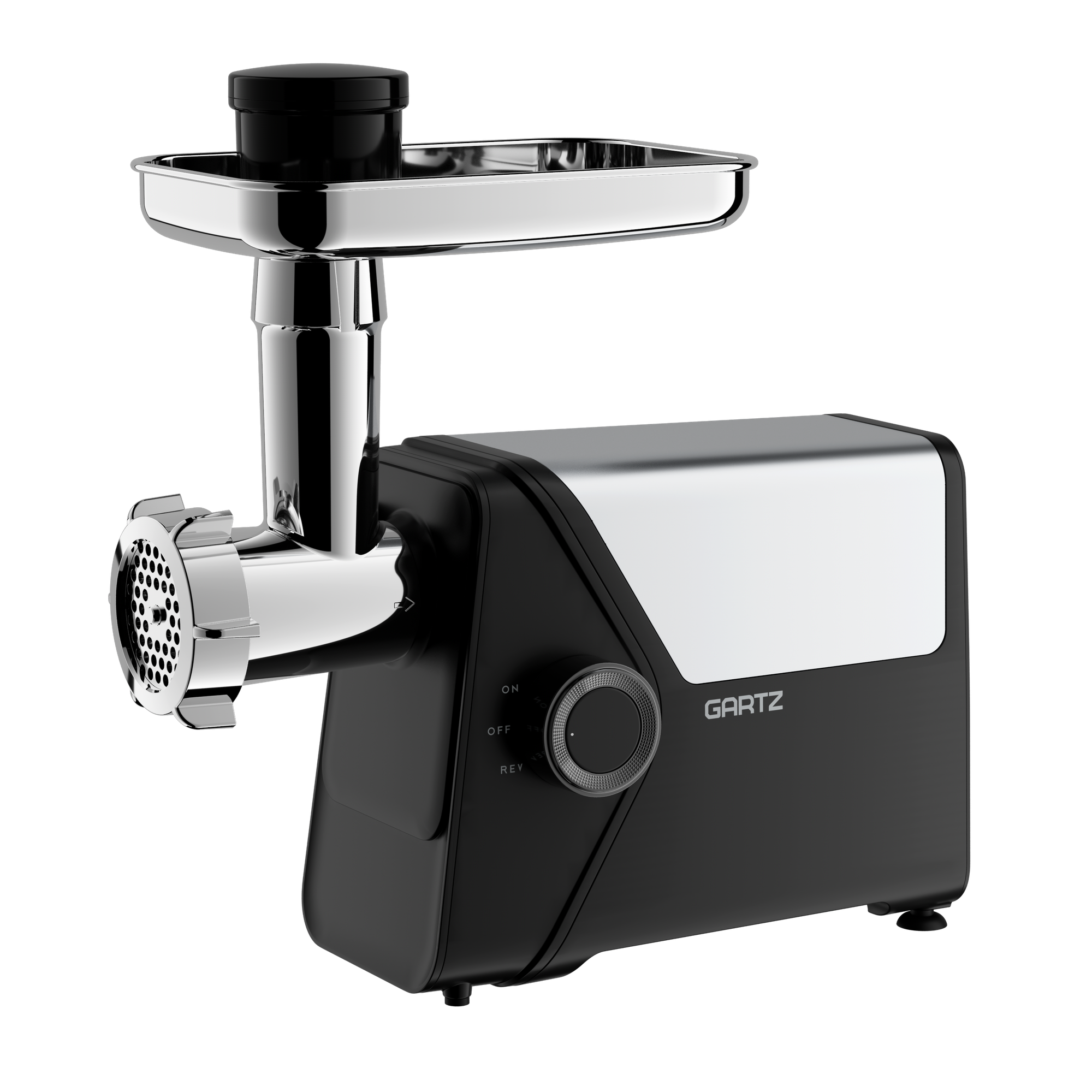 Мясорубка электрическая GARTZ GMR290B Meat Maestro, 2400 Вт, 10 насадок в комплекте