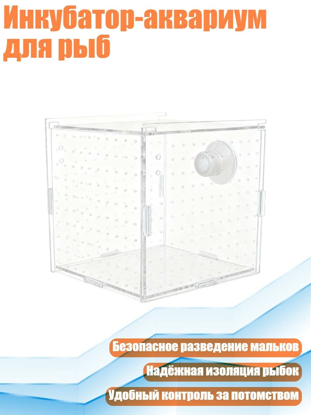 Инкубатор-аквариум для рыб, L