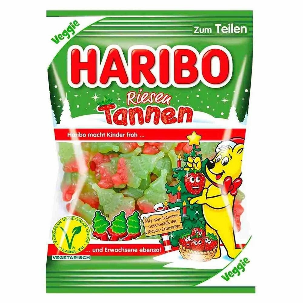 Мармелад Haribo Riesen Tannen Veggie Ели,200 гр