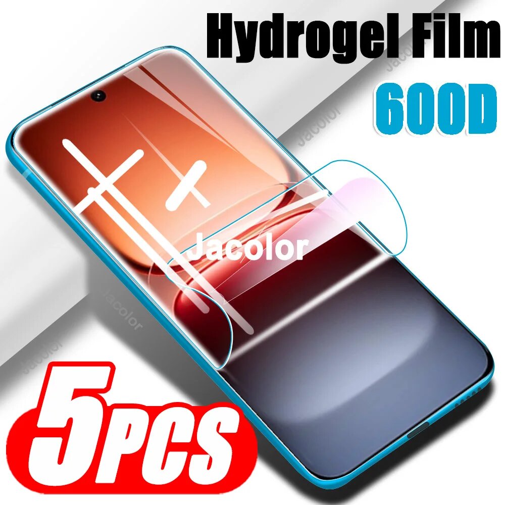 Защитная пленка для vivo iQOO 13, гидрогель, 5 шт