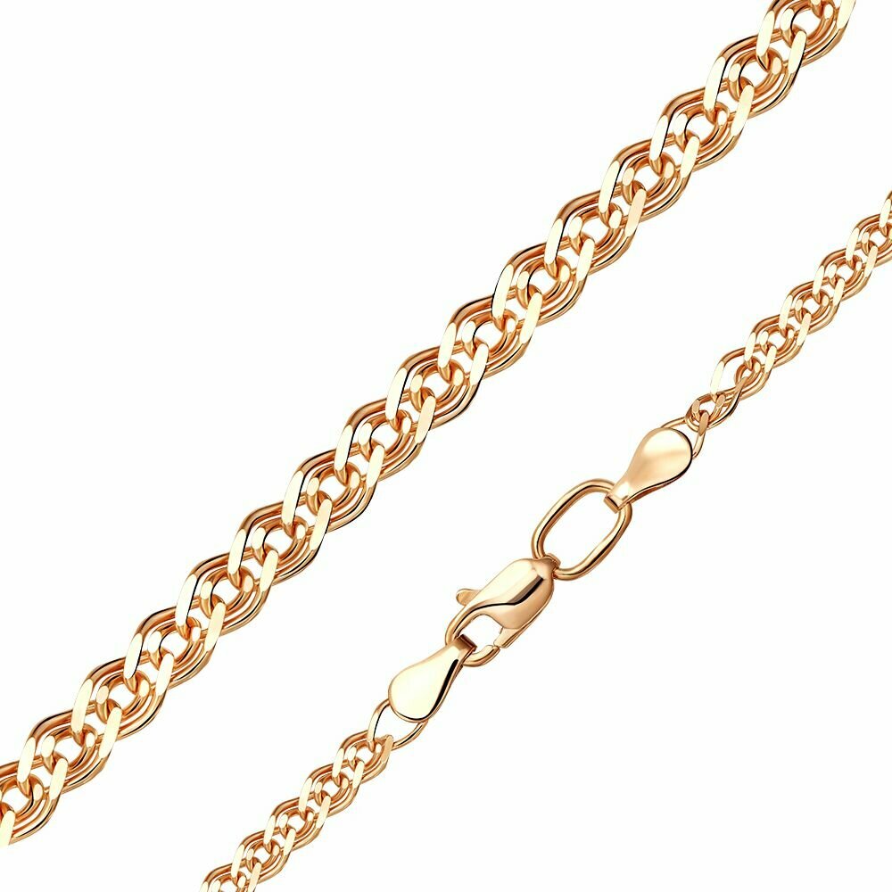 Цепь красное золото, 585 проба