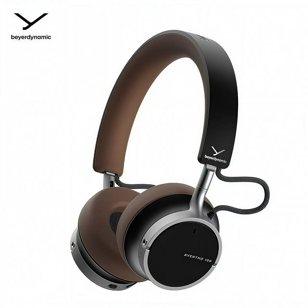 Наушники Beyerdynamic Aventho, с микрофоном, складная конструкция, brown