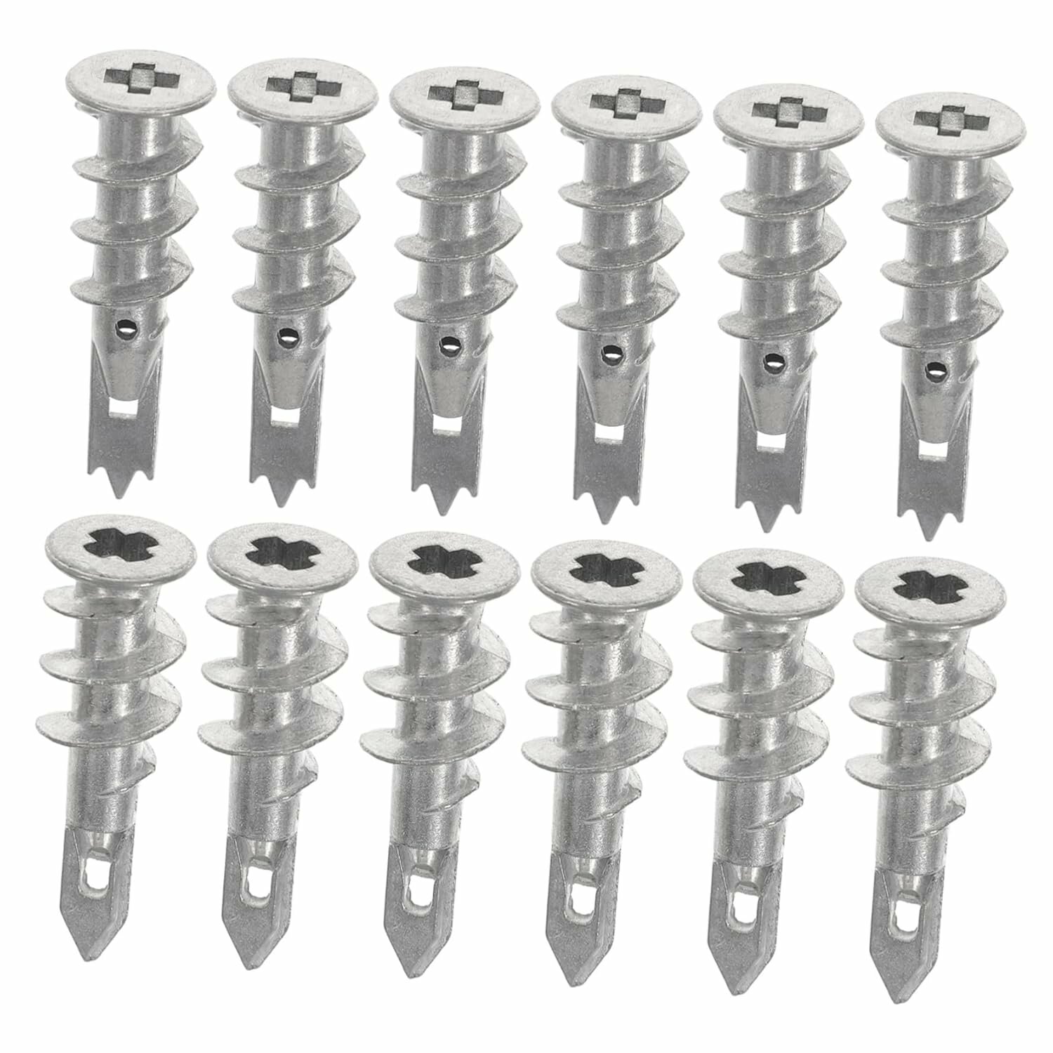 100 шт. сверхмощные анкеры для расширения гипсокартона, настенные крепежи для установки гипсокартона, в комплект входят