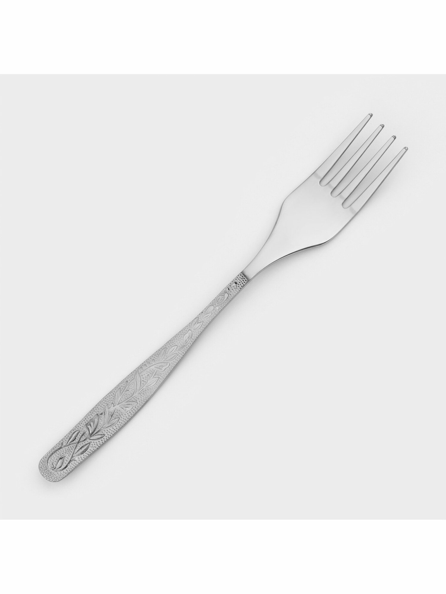 Вилка десертная "Уралочка", длина 17.5 см, толщина 2 мм, нержавеющая сталь, серебристая, 6 шт.