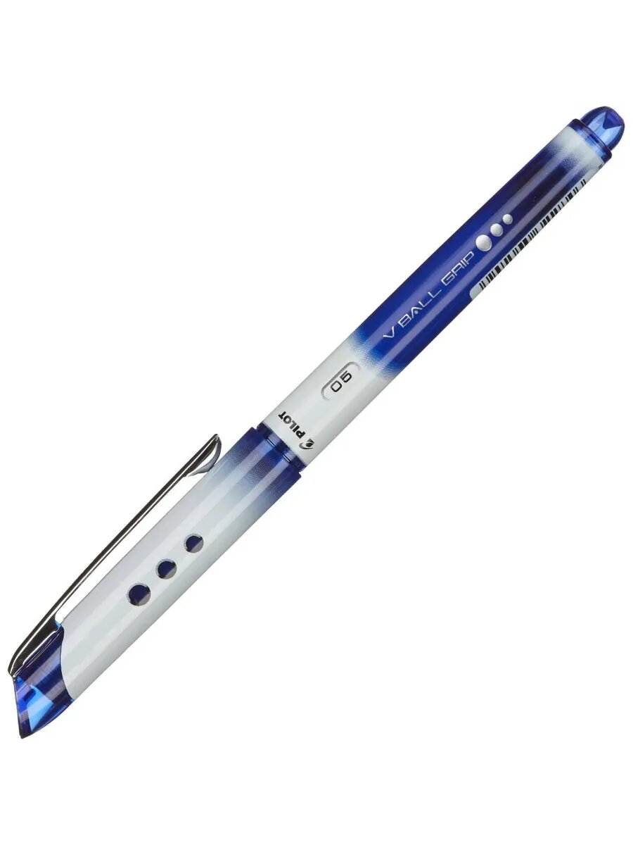 Роллер для письма с синими жидкими чернилами