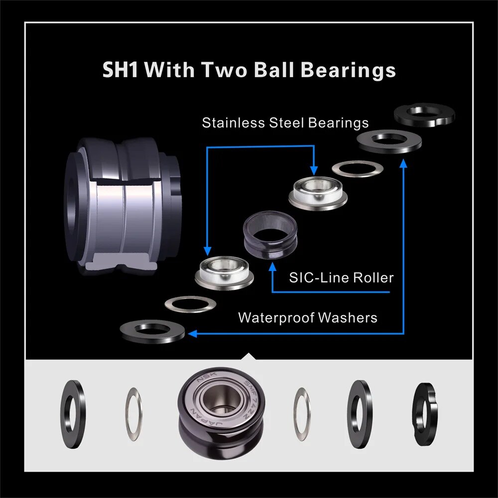 Ремонтный комплект SH1(2NSK) для катушек Daiwa/Shimano