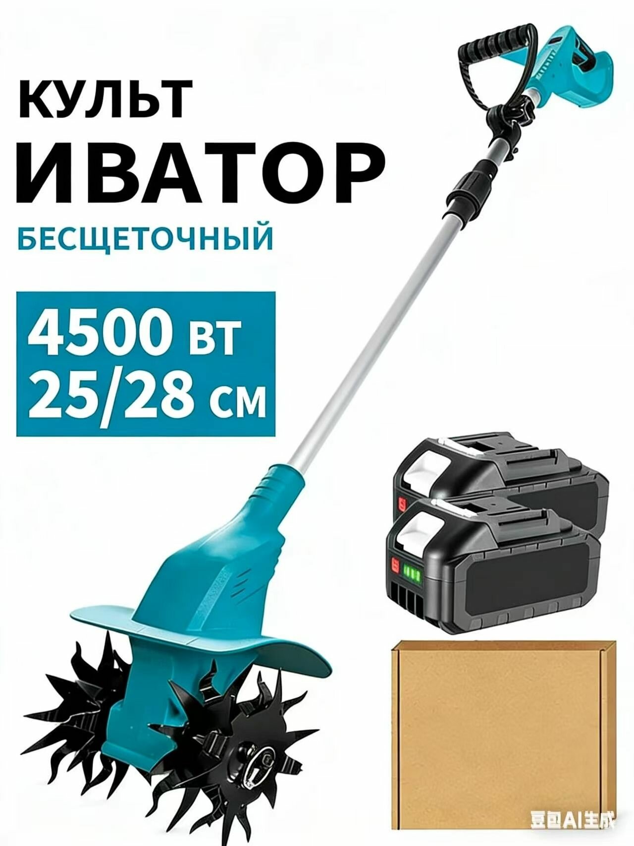 OKALEE Электротяпка, Несамоходная--2