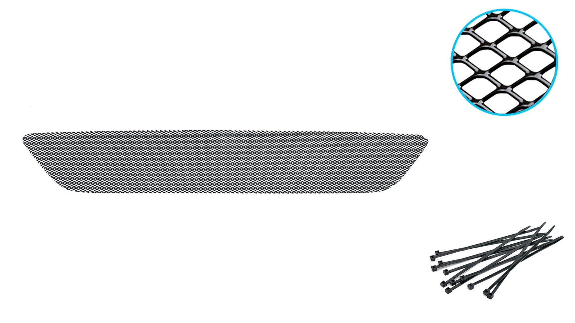 Защитная сетка радиатора для NISSAN TIIDA 2015-2016 (II), низ, 1шт