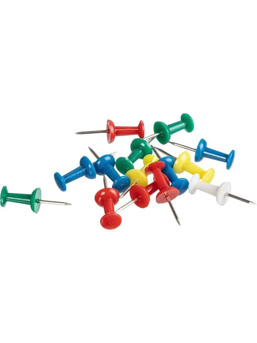 Набор силовых кнопок для пробковых досок — 50 шт.