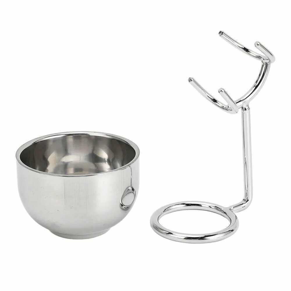 Подставка для щетки и чаша для пены бритья 60870