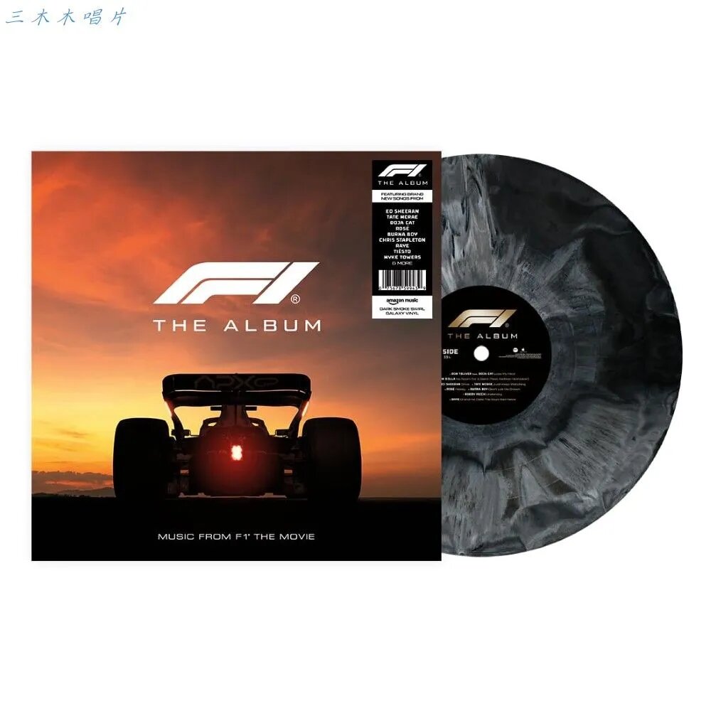 Виниловая пластинка Hans Zimmer - F1 The Album, LP (Dark Smoke Swirl, Galaxy Vinyl)
