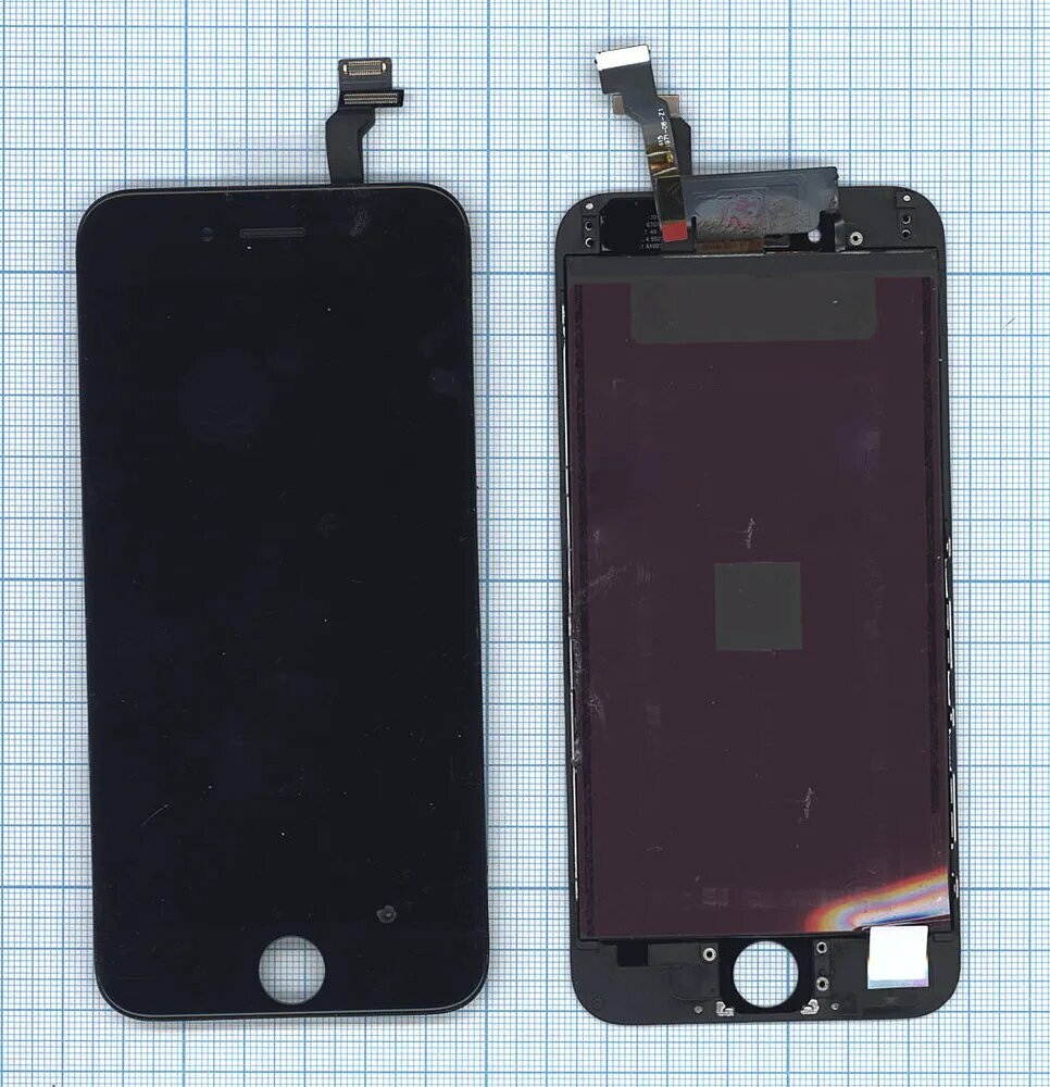 Дисплей для iPhone 6 в сборе с тачскрином (Tianma) черный, запасная часть для смартфона