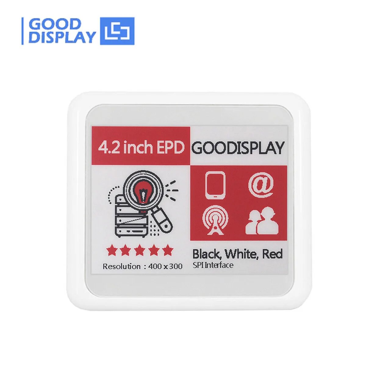 Goodisplay 4,2-дюймовая NFC электронная этикетка