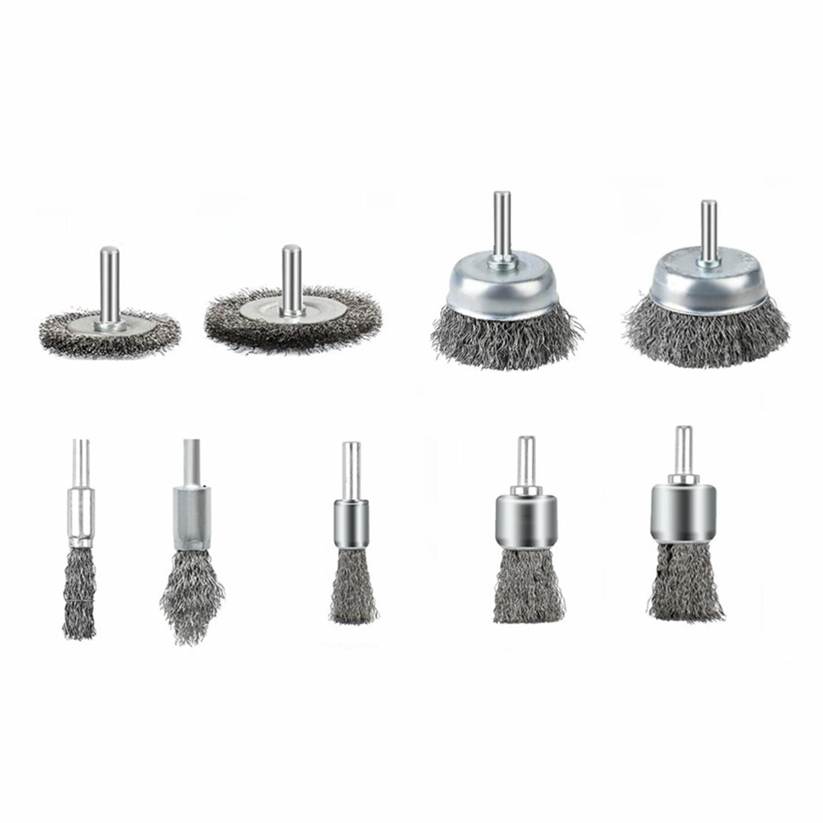 Высокопроизводительные стальные щетки для дрели: полировка металла дерева и пластика