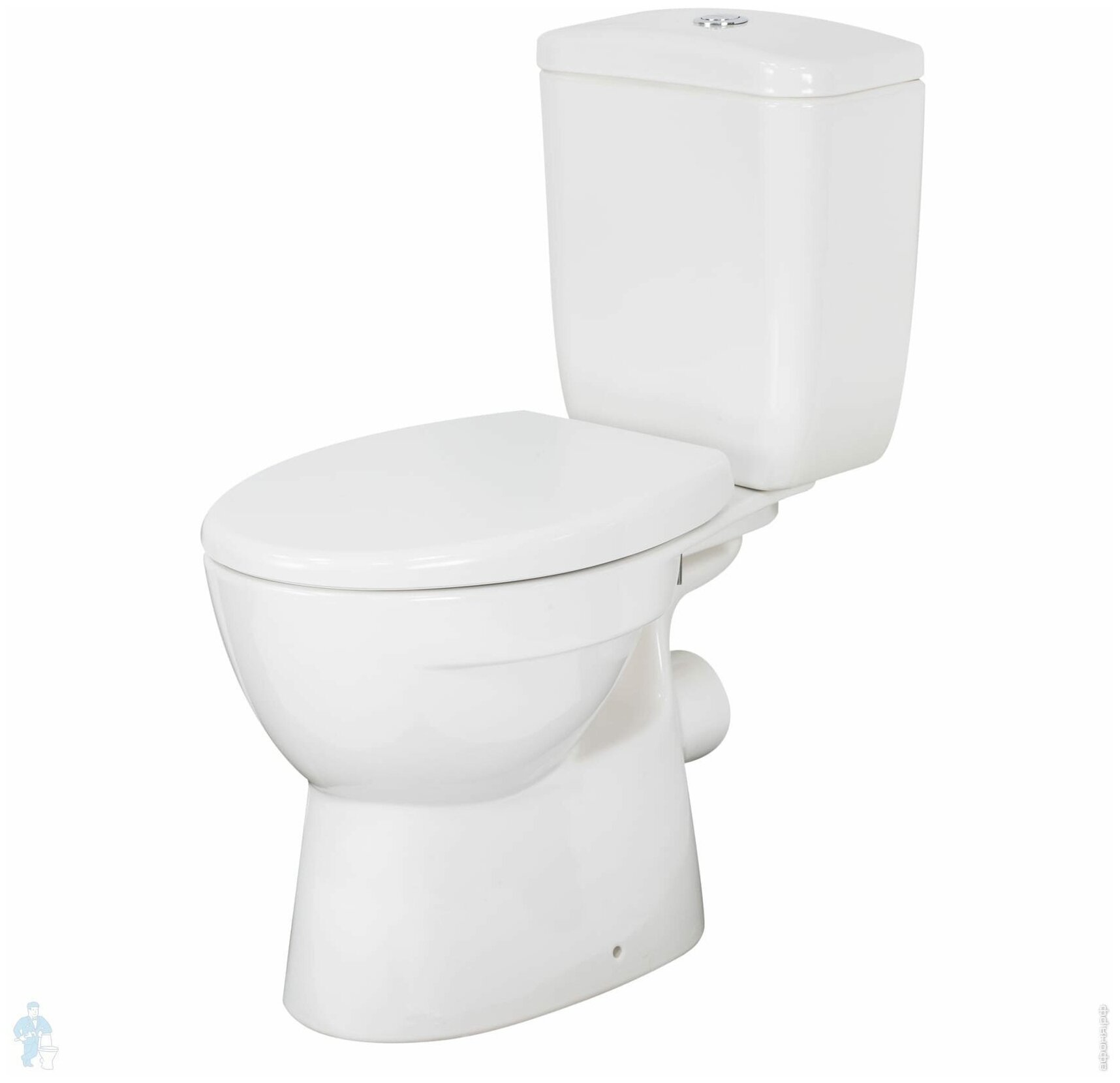 Унитаз компакт Jacob Delafon July E24541RU-0 с бачком без сиденья