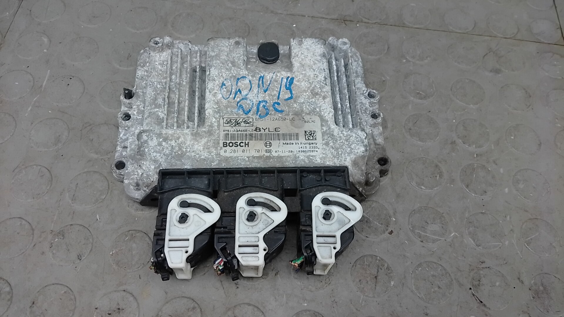 Блок управления двс FORD FOCUS 2, Номер 8m5112A650lc