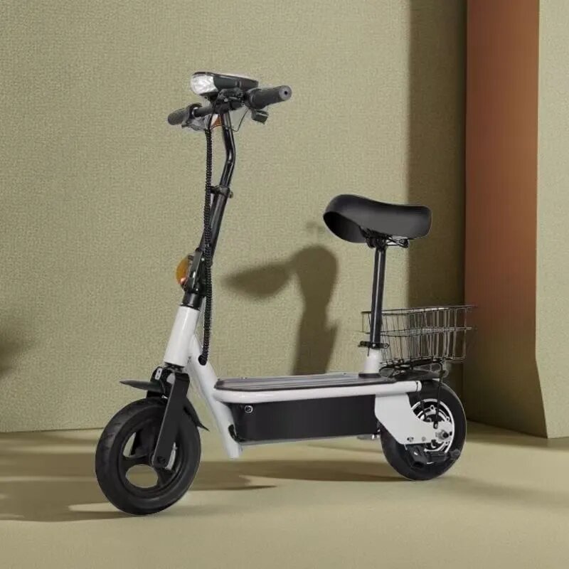 Электросамокат 1 W, белый