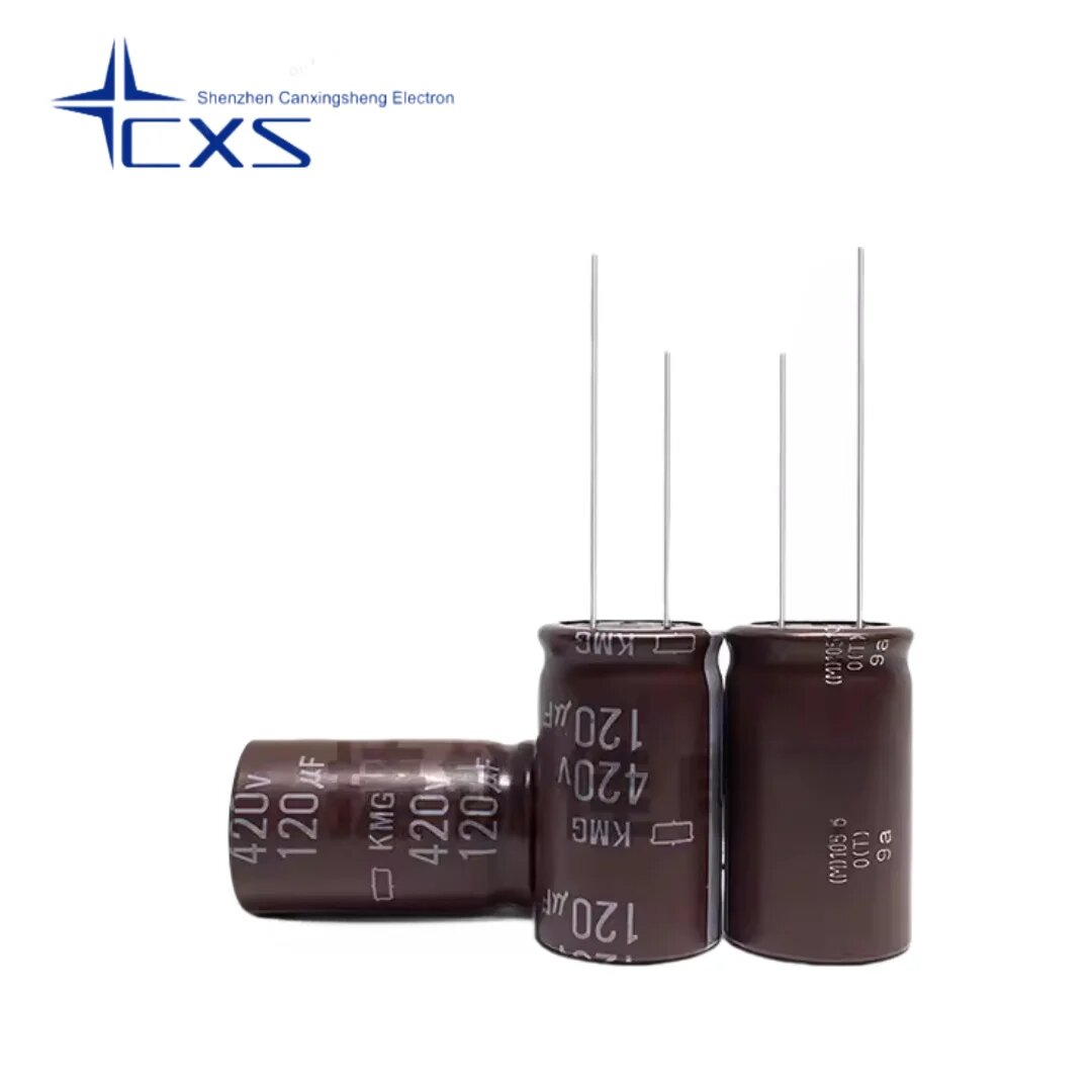 Алюминиевые электролитические конденсаторы NCC Black Diamond 420В 120 мкФ 5pcs size18x30mm