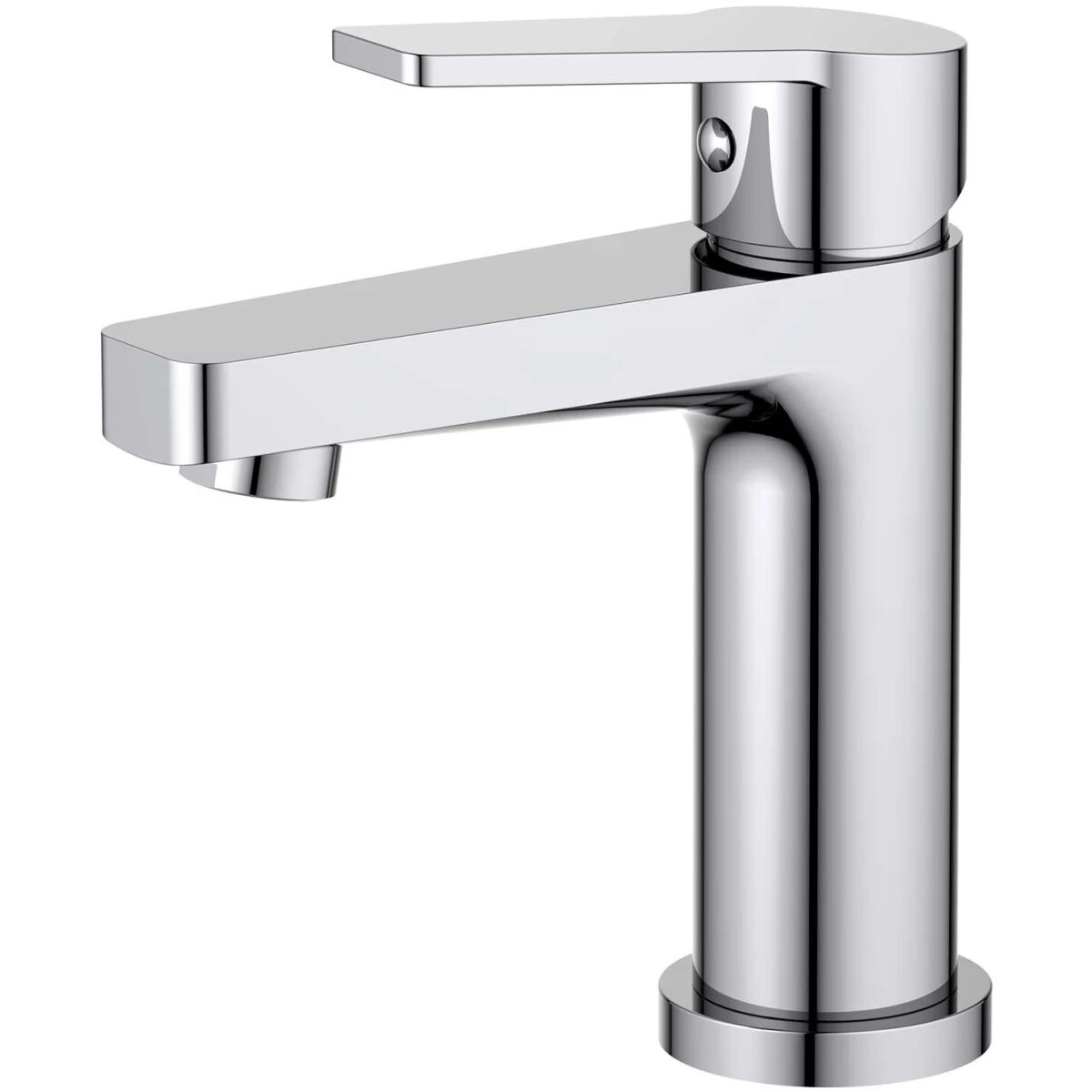 Смеситель для раковины Aquatek Лугано AQ1710CR без донного клапана, хром