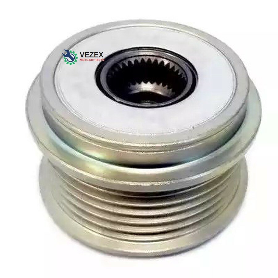 MEATDORIA 45187 шкив генератора!\ Chrysler Voyager 3.3/3.8 95>, Toyota Avensis/Corolla/Rav 4 1.6-2.0 07>