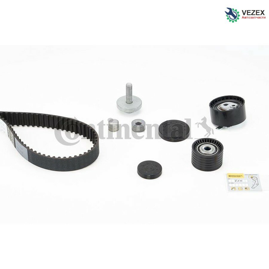 CONTINENTAL CT1179K4 Ремень ГРМ зубчатый с роликами, комплект