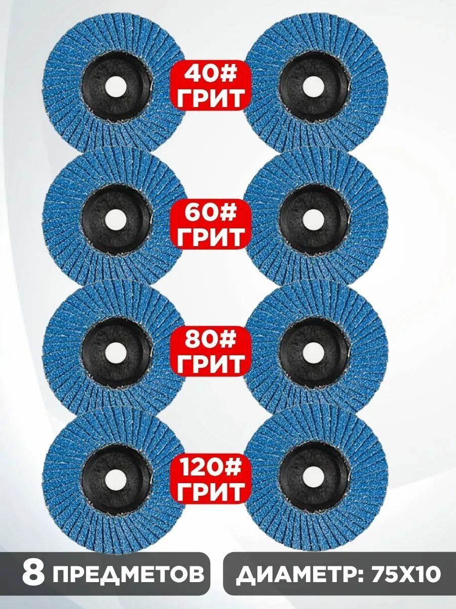 Круг отрезной 76 x 10; A40, A60, A80