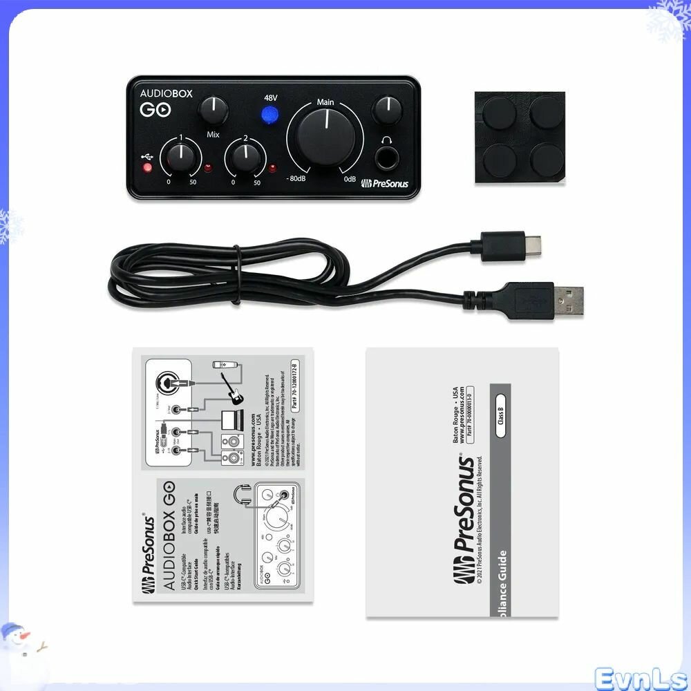 PreSonus AUDIOBOX GO USB аудио интерфейс — фото 1