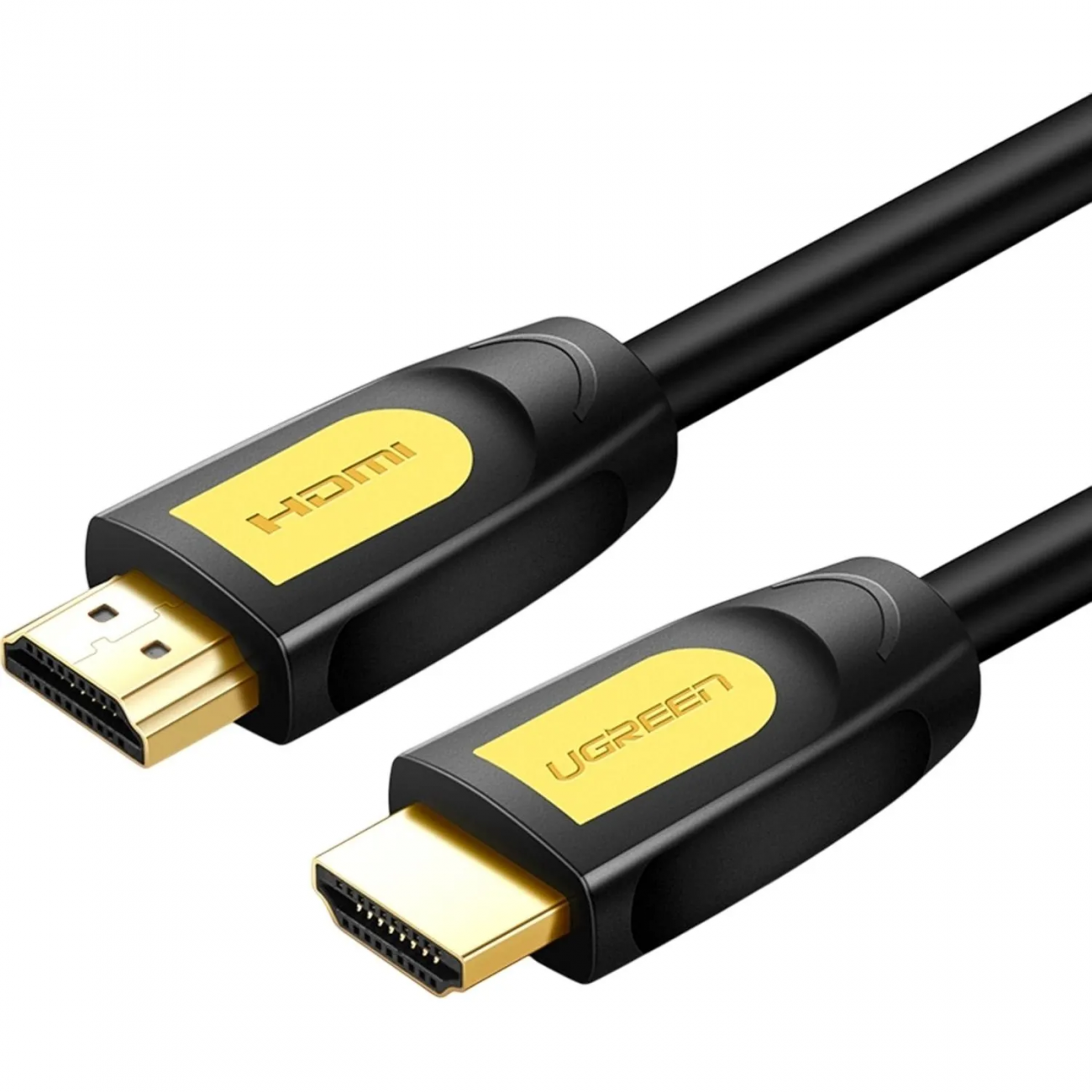 Кабель UGREEN HD101 HDMI 4K цвет желтый/черный. 2м (10129) 1940686