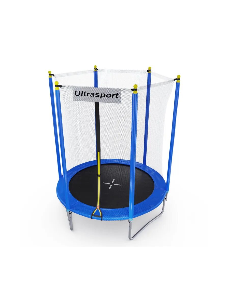 Батут ULTRASPORT 6 ft с защитной сеткой
