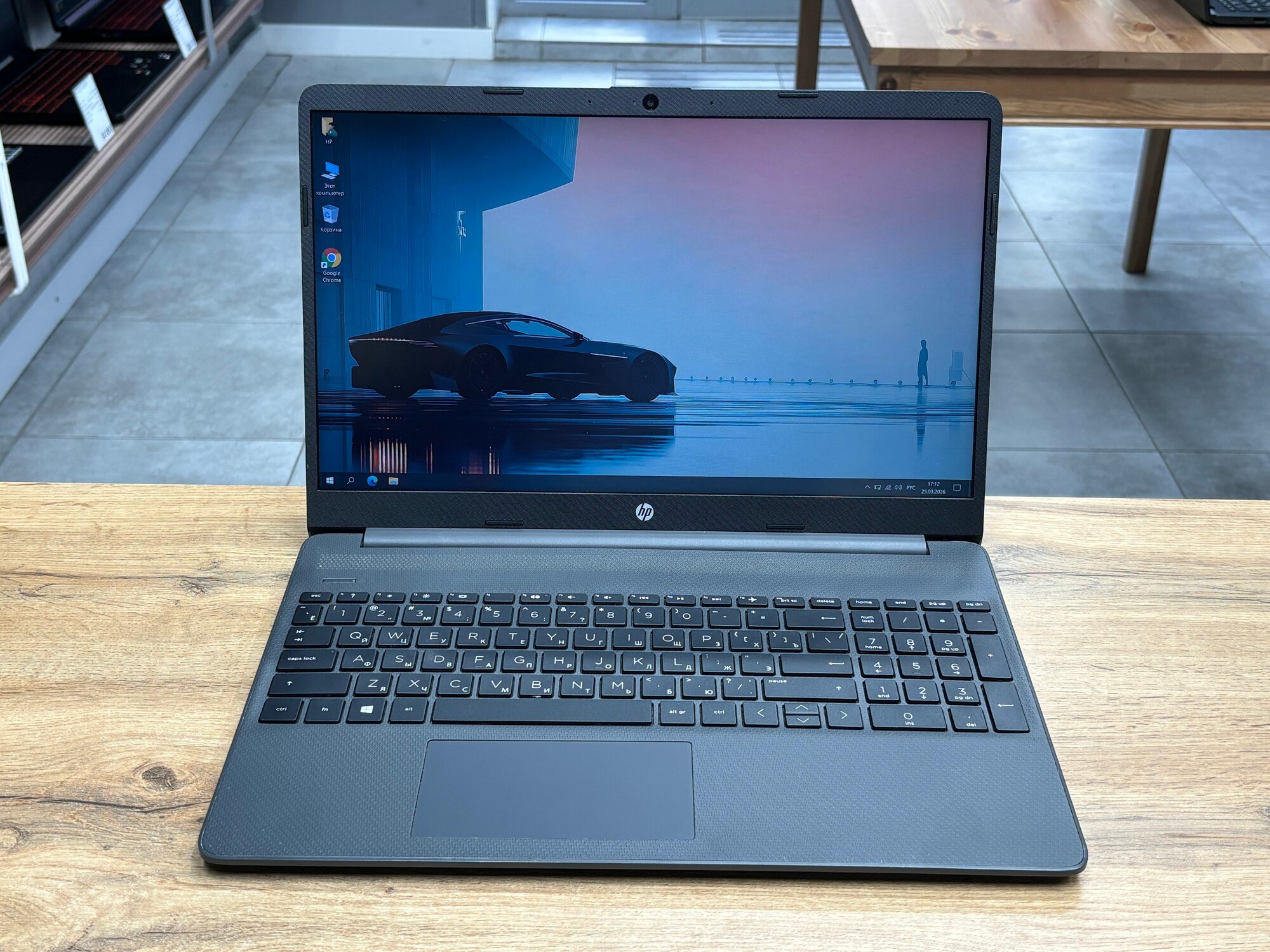 Ноутбук HP 15s-eq-1165ur /15.6 IPS" /AMD Athlon Silver 3150u/8gb/256 GB SSD/Windows 10 pro. Товар уцененный