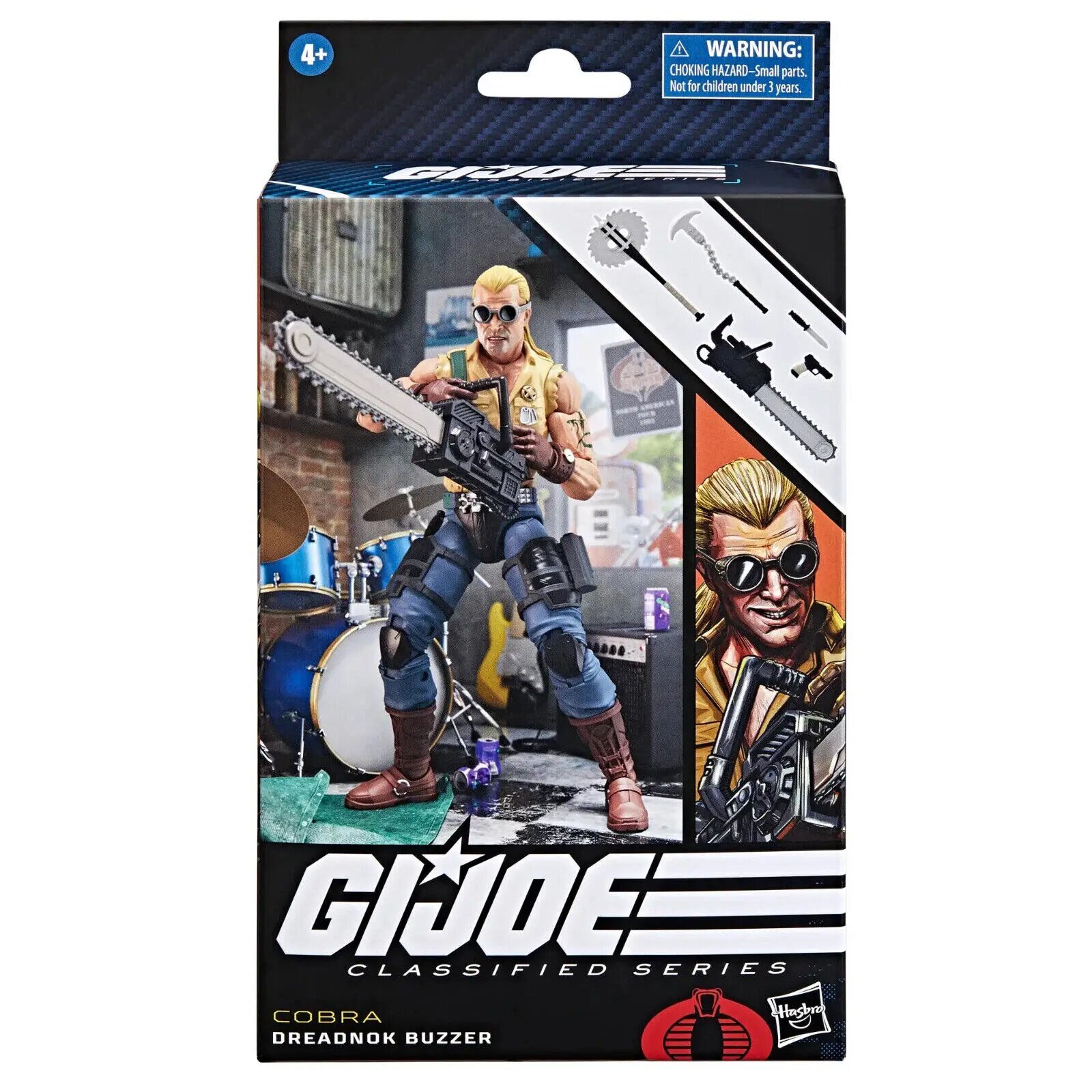 G.I. Joe Classified Series 6" Cobra Dreadnok Buzzer Фигурка