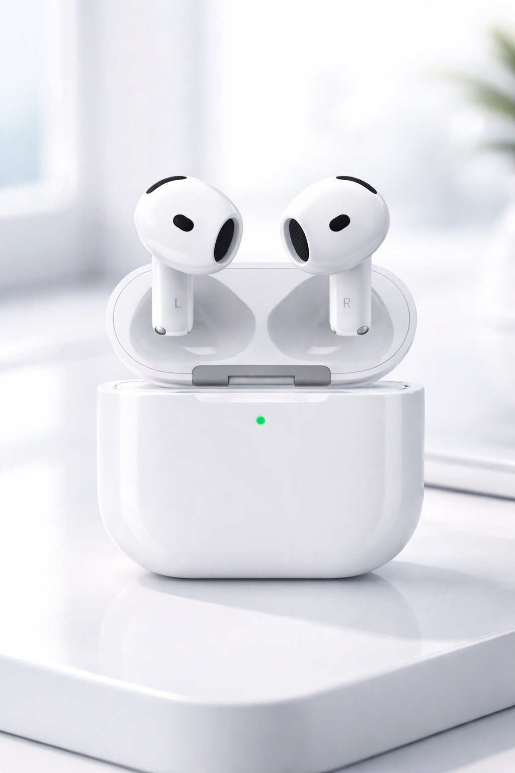 Беспроводные наушники TWS Pro 4, Bluetooth, сенсорные, с микрофоном и кейсом