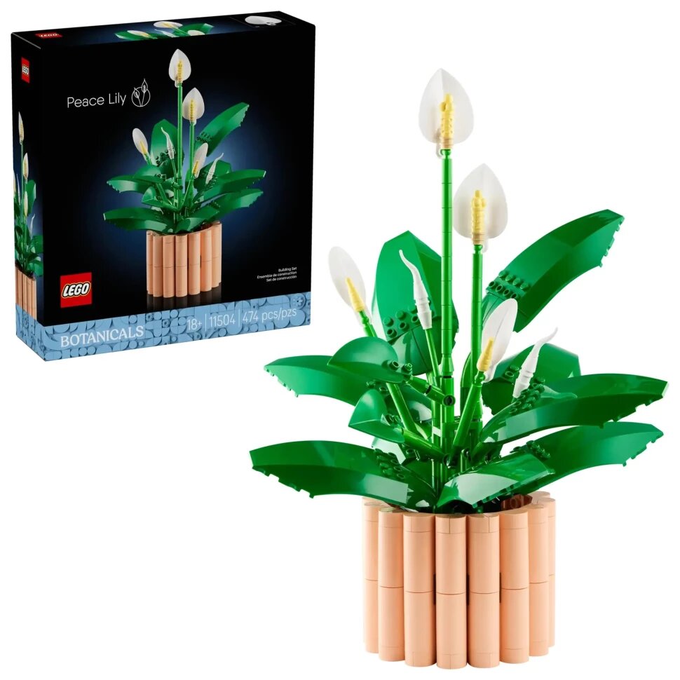 Конструктор LEGO Botanicals 11504 Спатифиллум 474 дет.