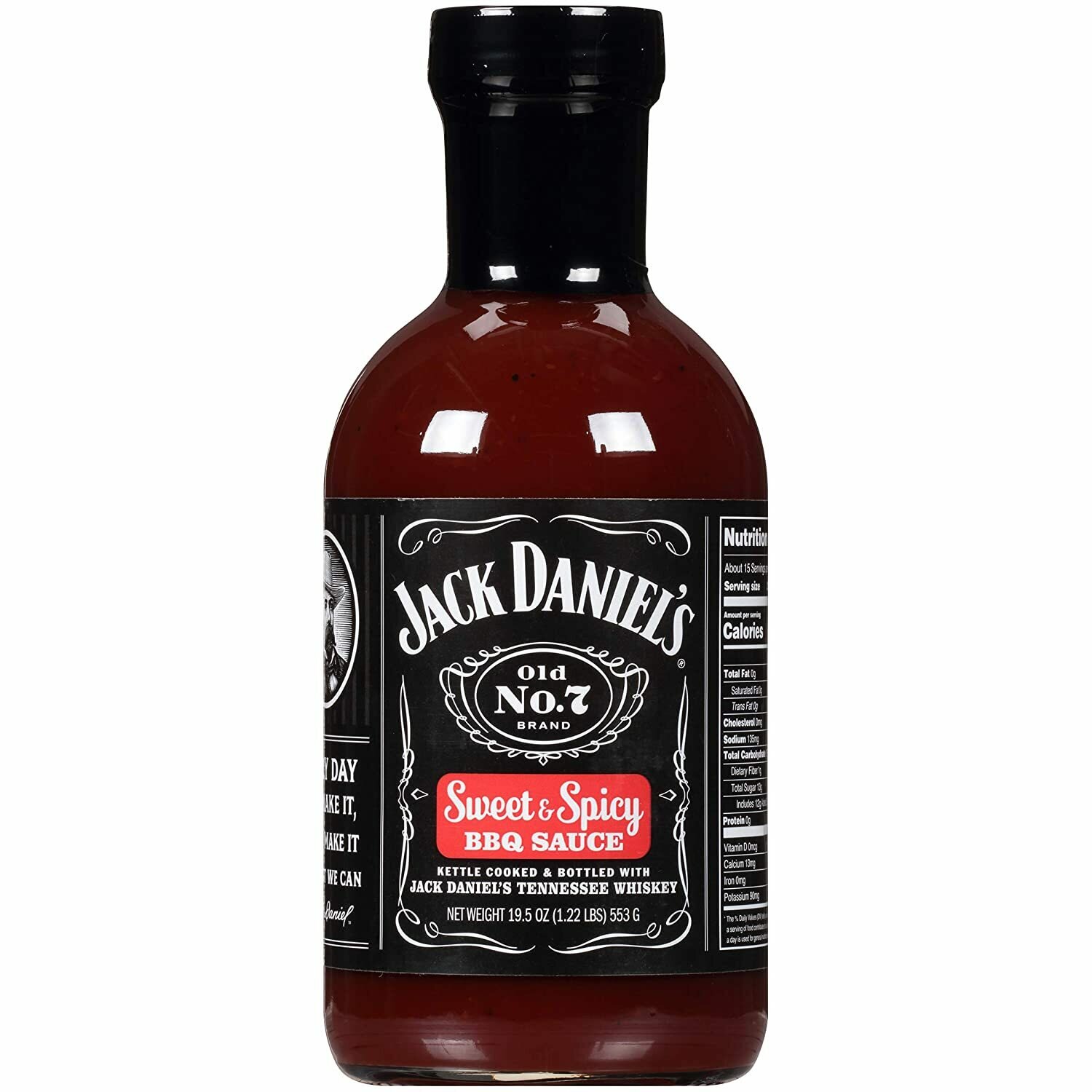 Соус "Jack Daniel's Sweet & Spicy BBQ Sauce" (сладкий и острый соус барбекю)