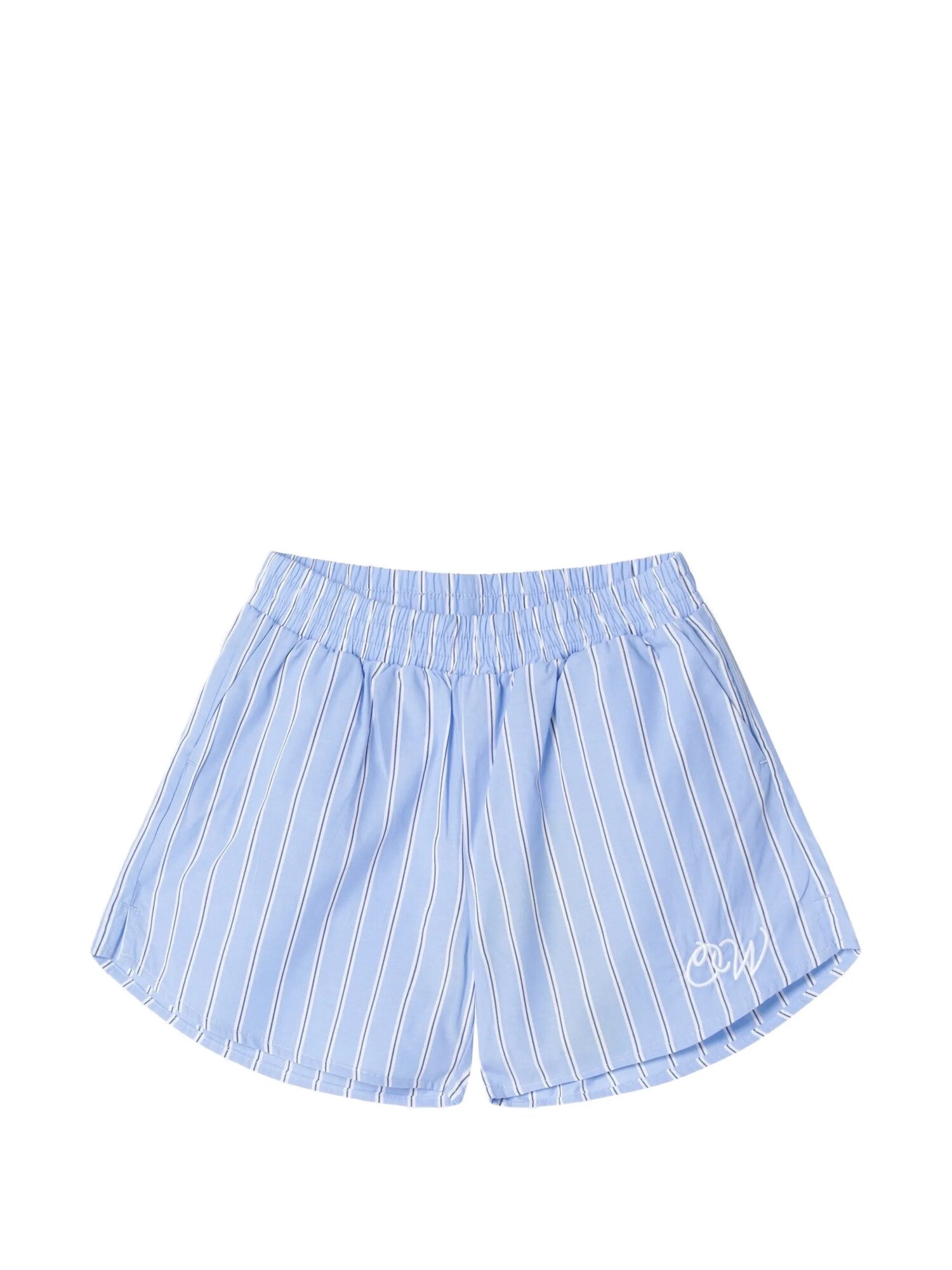Шорты Striped logo-embroidered shorts