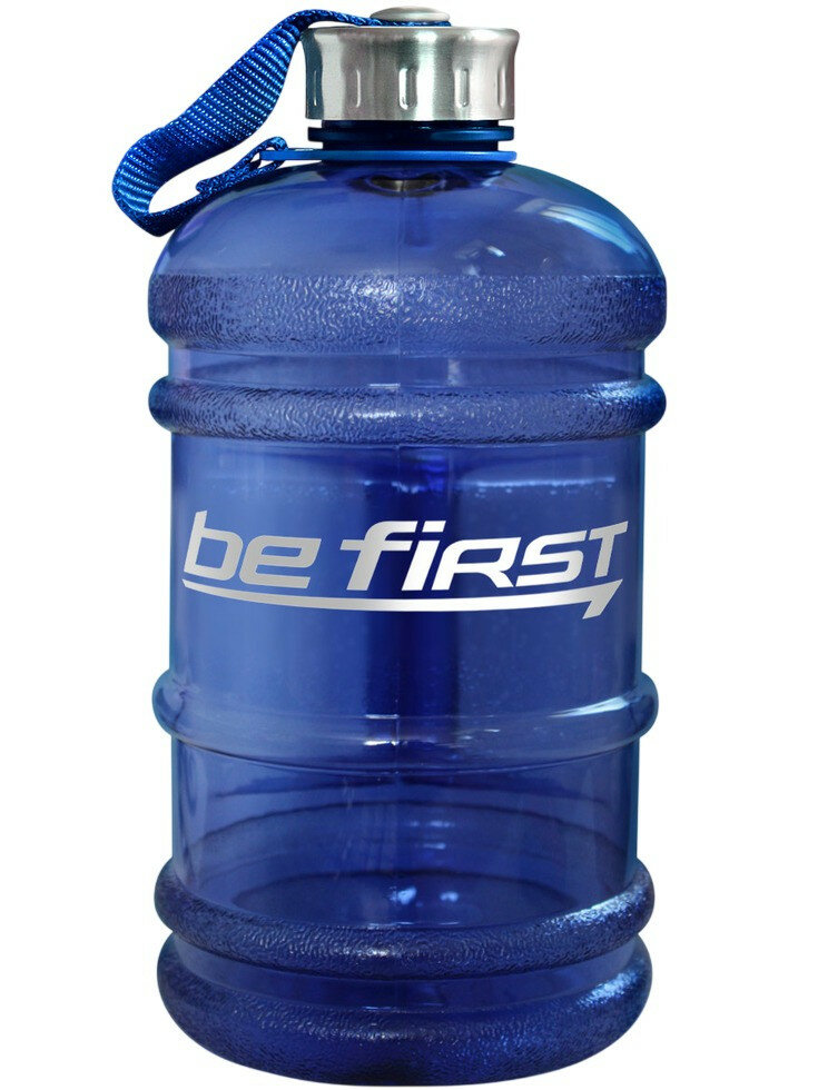 Бутылочки 1000 мл Be First Бутылка для воды 2200 мл (TS 220 прозрачная) 2200 мл, Синий
