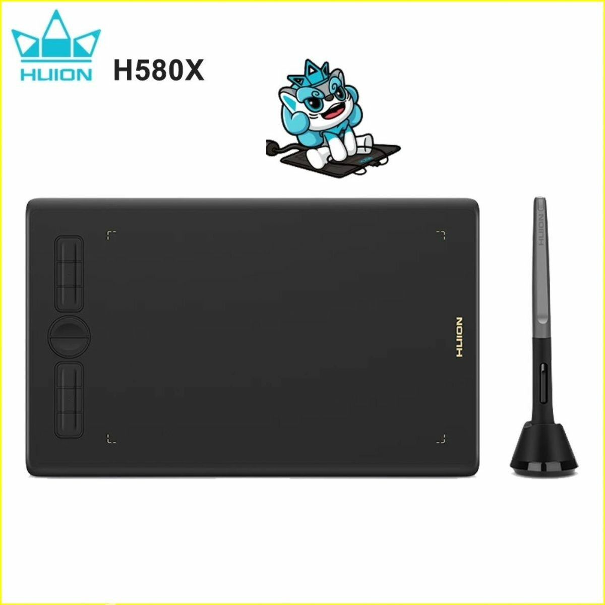 Инновационный графический планшет HUION H580X INSPIROY 8x5 дюймов