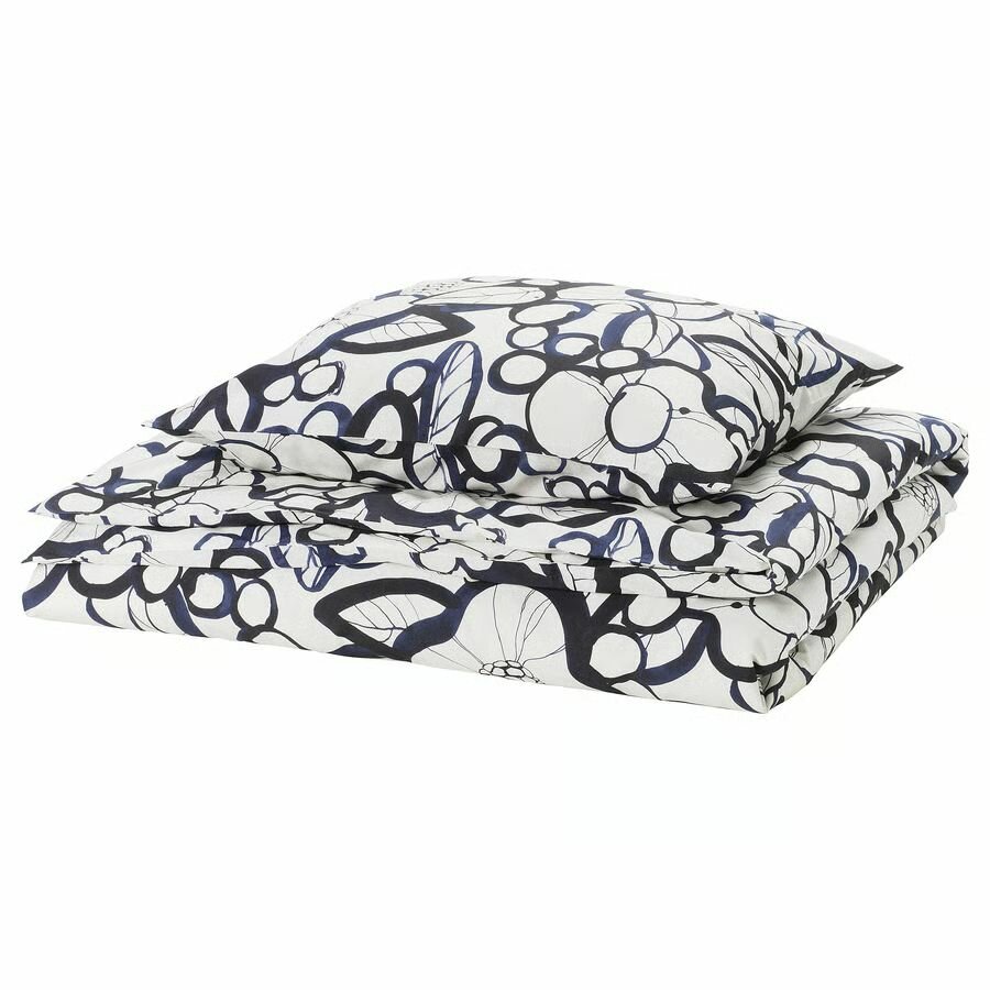 Комплект постельного белья икеа HARLIR, 150x200/50x60 см