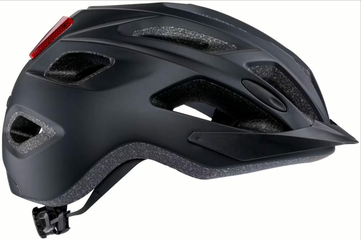 DECATHLON шлем защитный CON-TEC Abbey MIPS, черный/коричневый, 55-59 см