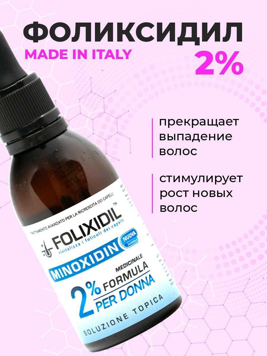 Средство для роста волос, Folixidil 2%