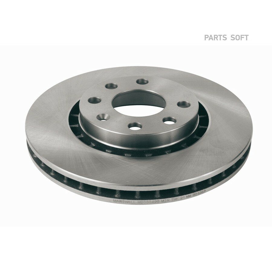 Диск тормозной Daewoo Nexia DOHC, Chevrolet Lanos; Opel Astra F, Vectra A, B передний R14" Marshall MARSHALL M2000425 | цена за 1 шт