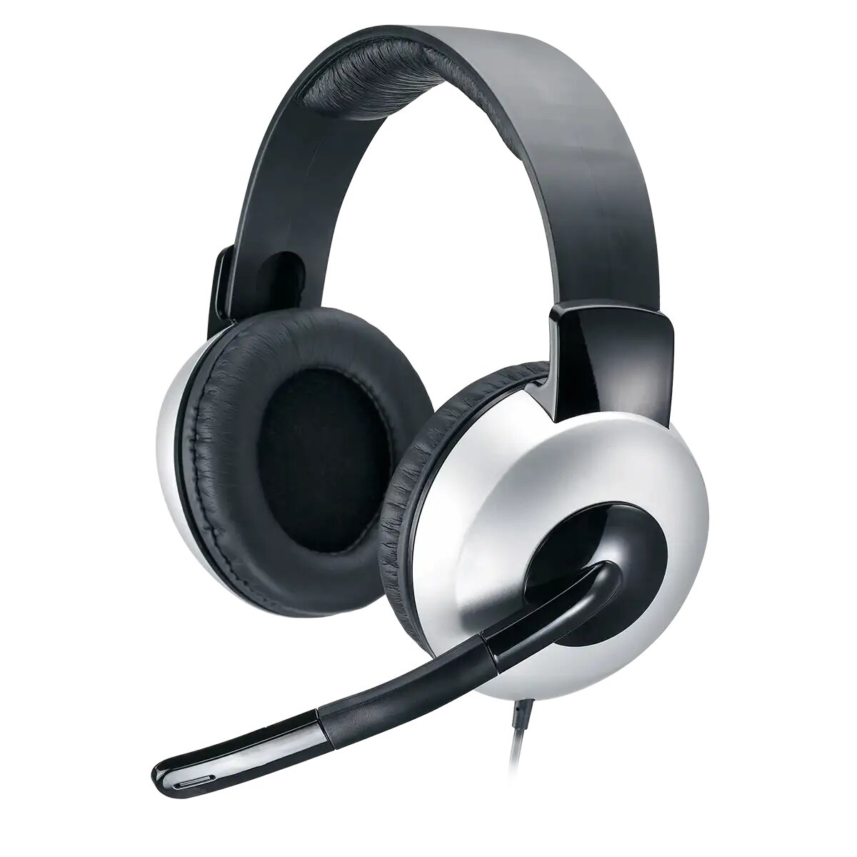 Проводная гарнитура Genius HS-05A, 3.5 мм, полноразмерные наушники, регулируемый обод