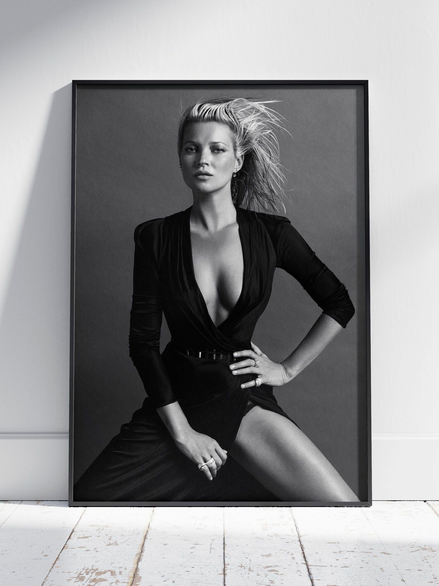 Плакат на стену для интерьера Кейт Мосс (Kate Moss 38) - Постер по модели, бренду и моде формата A4 (21x30 см)